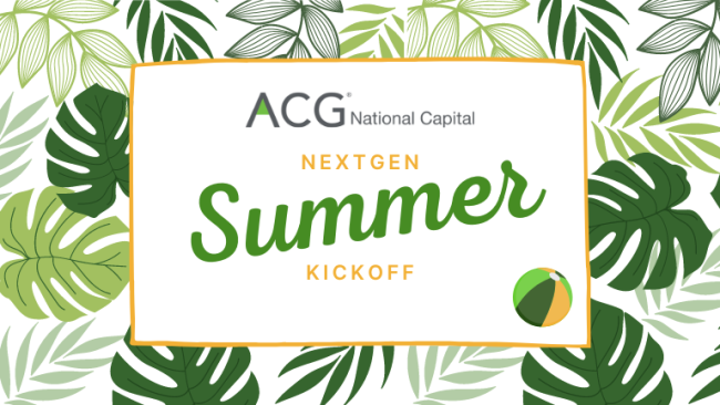 2024 NextGen Summer Kickoff | ACG National Capital